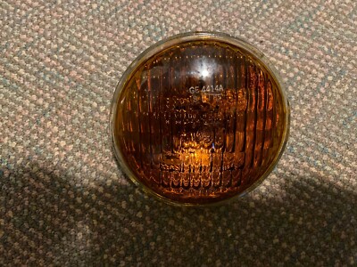 A77 - VINTAGE RAT ROD TRUCK GE 4414 12V AMBER SEALED BEAM "SIGNAL ...