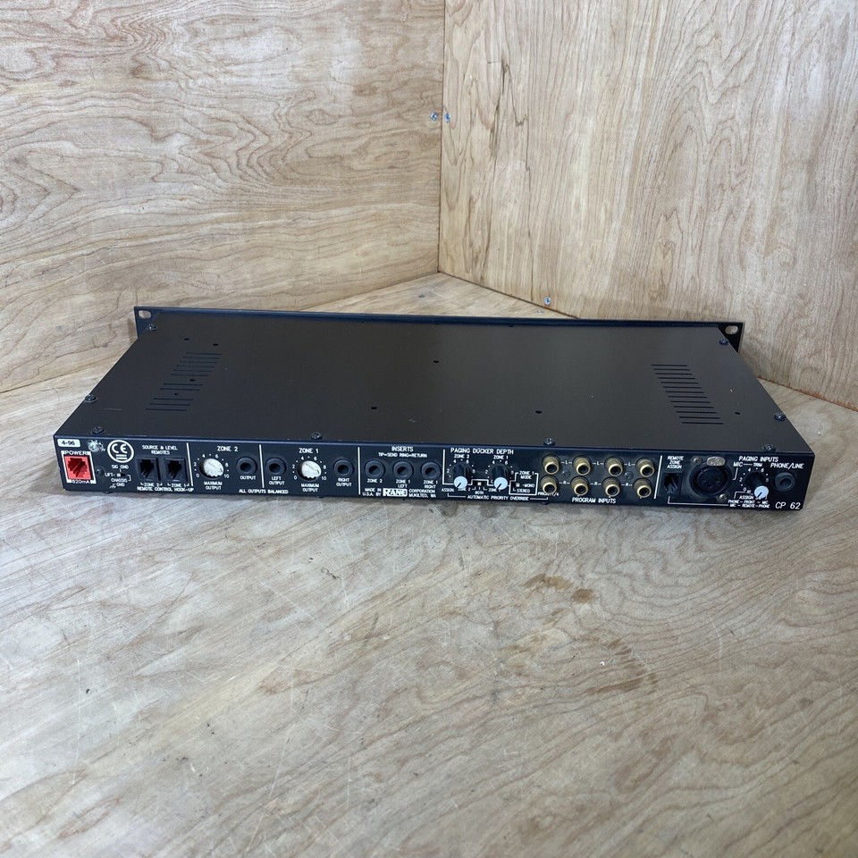 Rane CP62 Commercial Processor Powers On/Untested | eBay