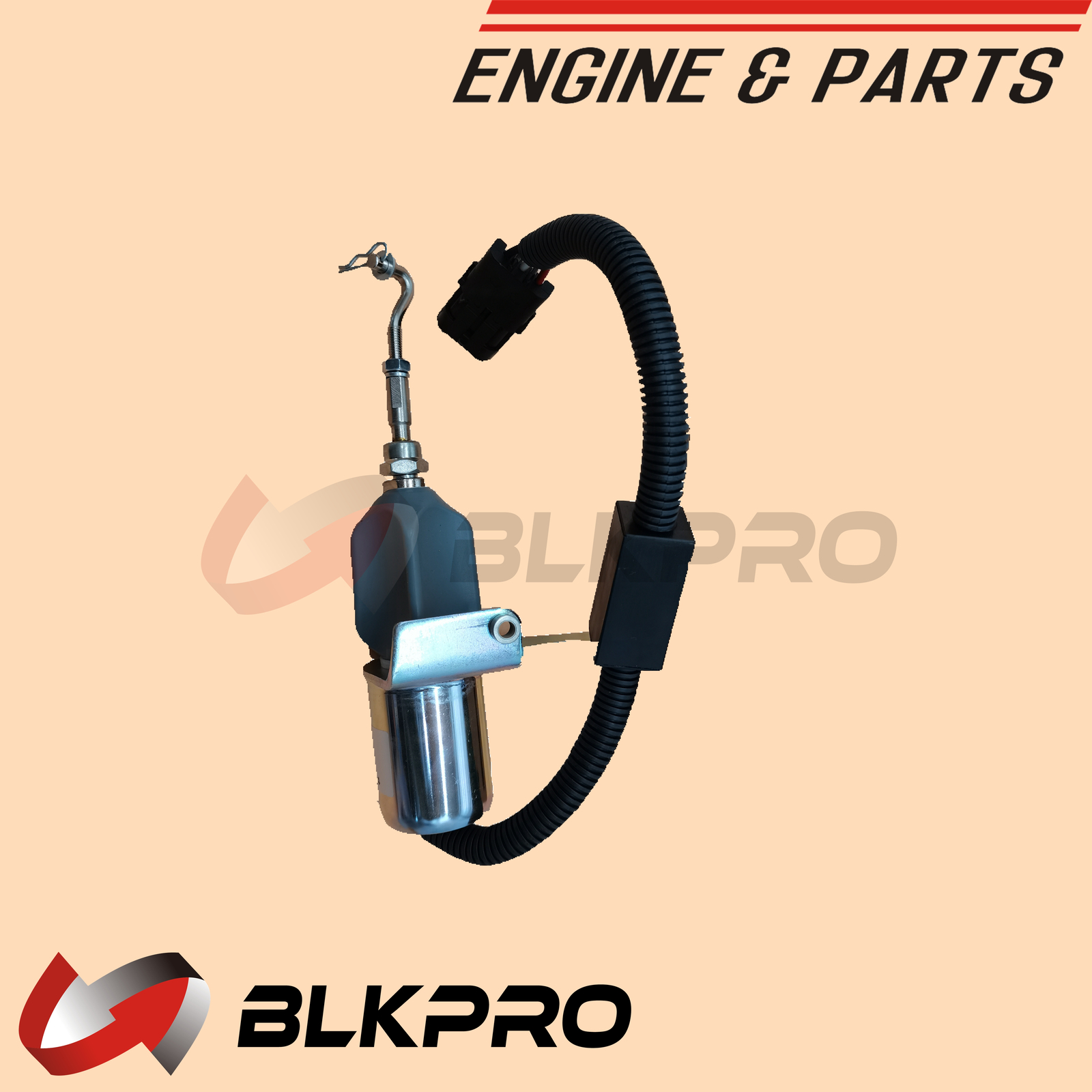 Solenoid Fuel Pump Shut down Valve For Cummins 24V 4942879 5295567 ...