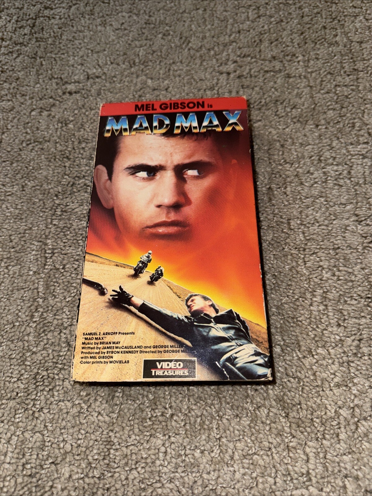 Mad Max (VHS) Video Treasures 1990 Mel Gibson 13132921839| eBay