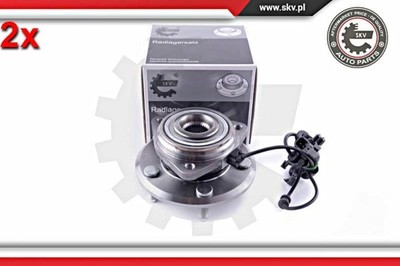 2x Wheel Bearing Kit Front For JEEP Wrangler III 07-11 52060398AC | eBay