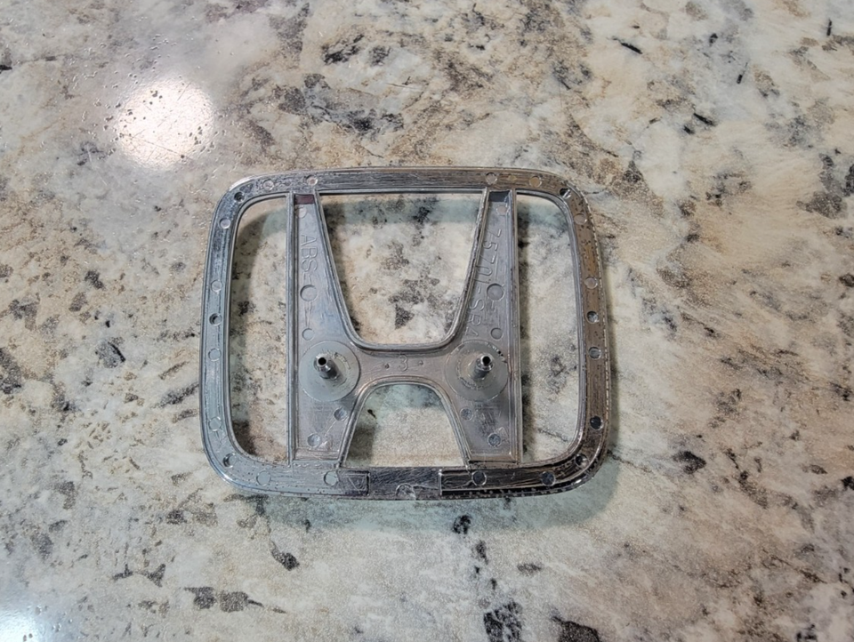 93-97 Honda Del Sol Rear Emblem chrome Genuine OEM *Specific/RARE* | eBay