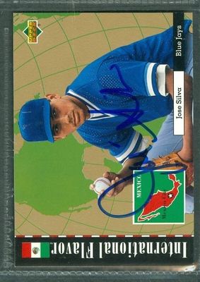 Jose Silva Baseball Auto 1994 Upper Deck '94 Signature Autograph Signed ...
