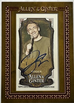 Dan Soder 2024 Topps Allen & Ginter Framed Mini On-Card AUTO (#MA-DSO ...