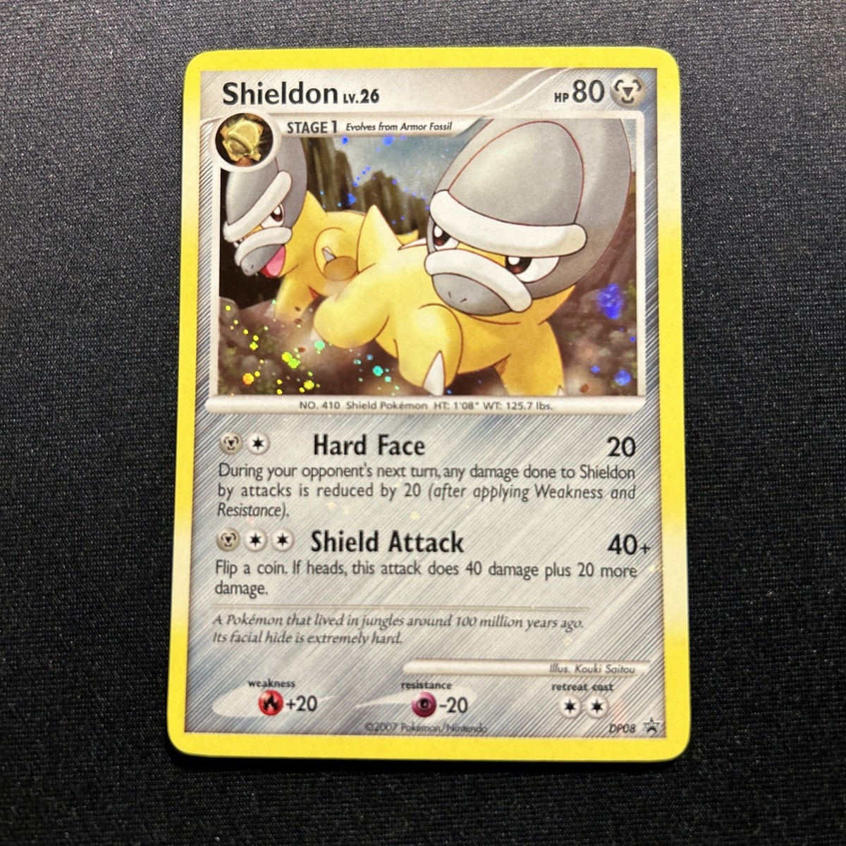 Shieldon Pokemon Card