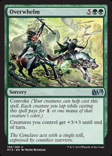 Overwhelm Light Play, English Magic the Gathering MTG Magic 2015 | eBay