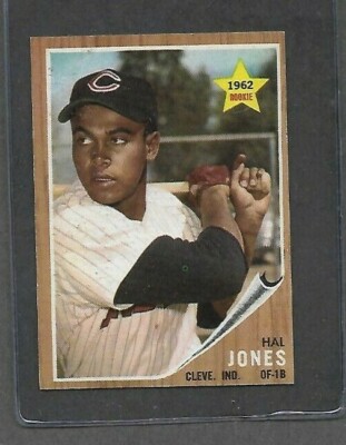 1962 Topps Baseball #49 Hal Jones EXMT 0491 | eBay