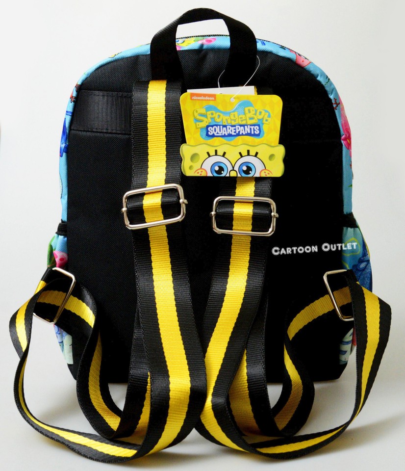 Spongebob Mini purse Backpack 12" Bag Patrick Mr. Krabs Sandy Cheeks ...
