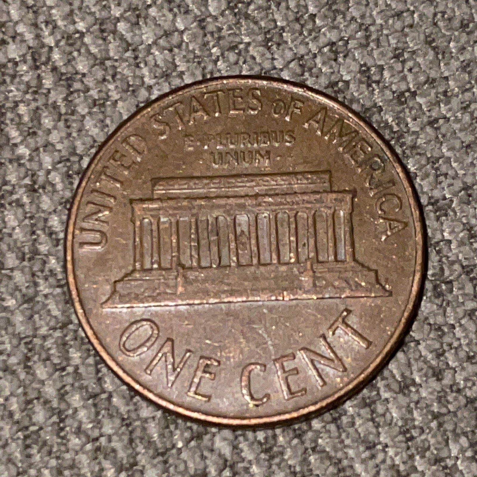 1964 D Lincoln Penny Cent Actual Coin Error “l” On Edge In God We On ...