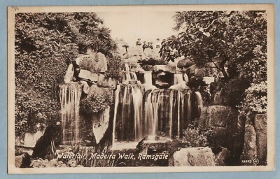 WATERFALL MADEIRA WALK RAMSGATE - Posted Vintage Postcard | eBay
