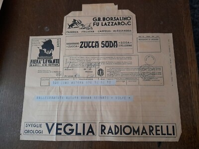 OLD ITALIAN TELEGRAM 1934 TELEGRAMMA #5 | eBay