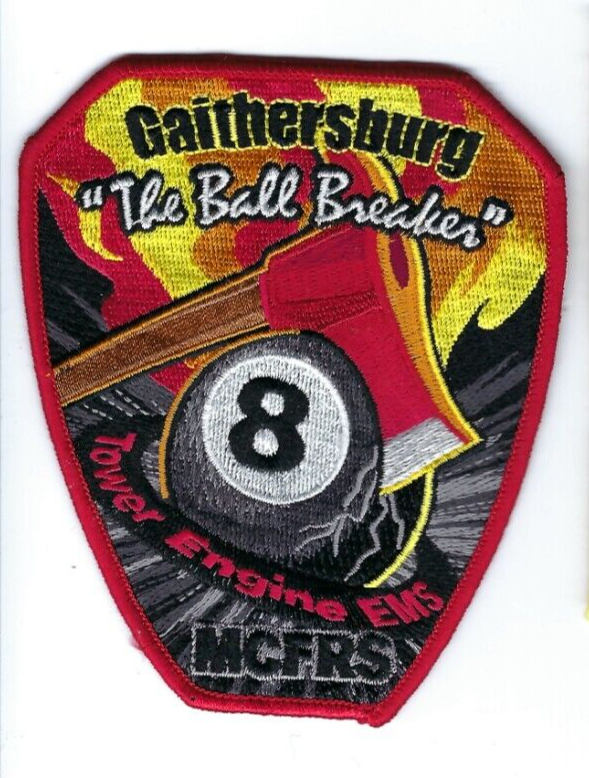 Gaithersburg Fire Dept. Station 8 MCFRS Montgomery County MD Maryland ...