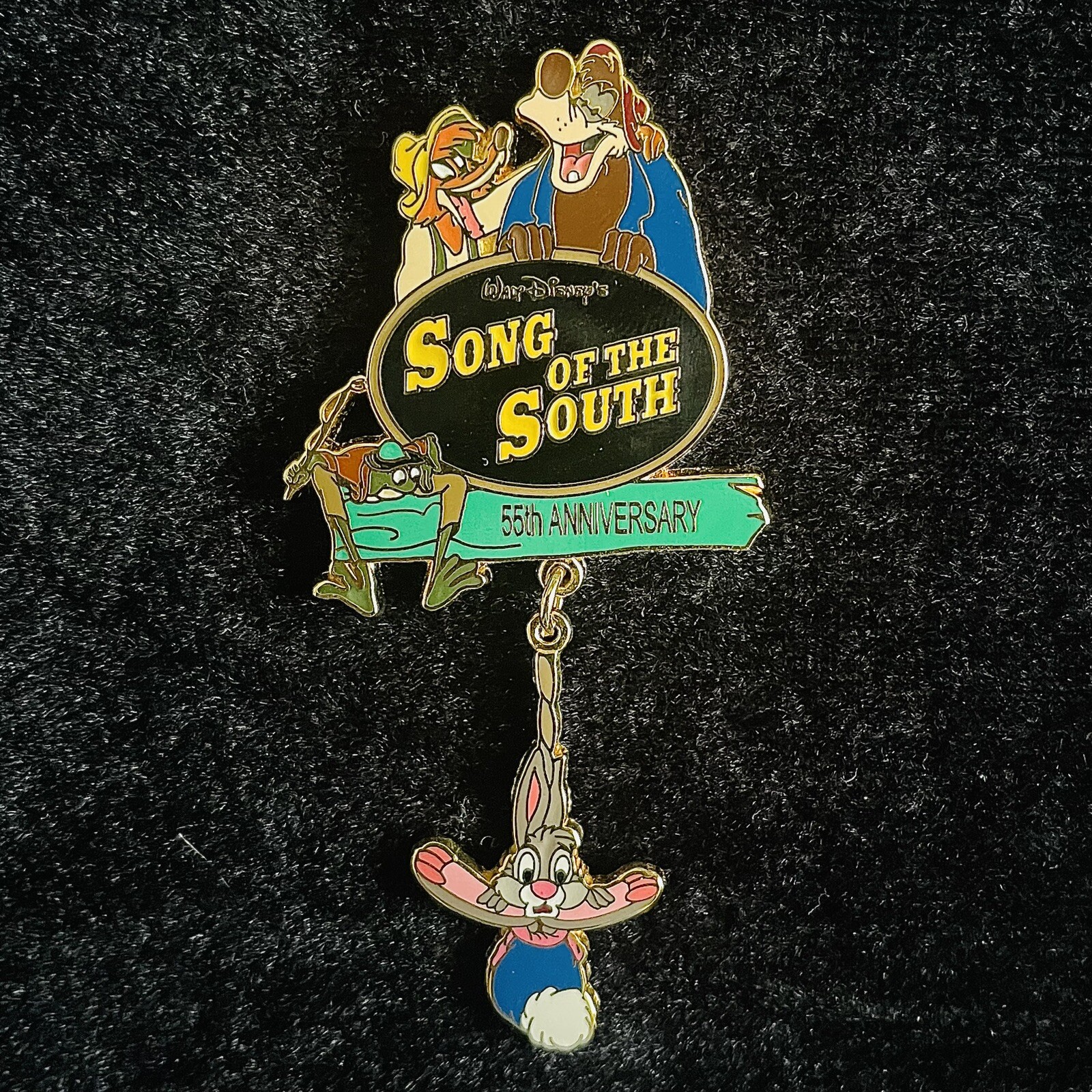 LE Brer Rabbit Bear Fox Splash Mountain Song of South 55 Anniversary ...