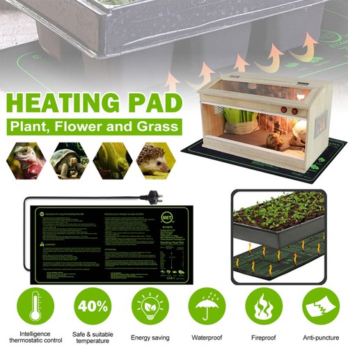 Seedling Heat Mat Plant Seed Germination Propagation Starter Warm ...
