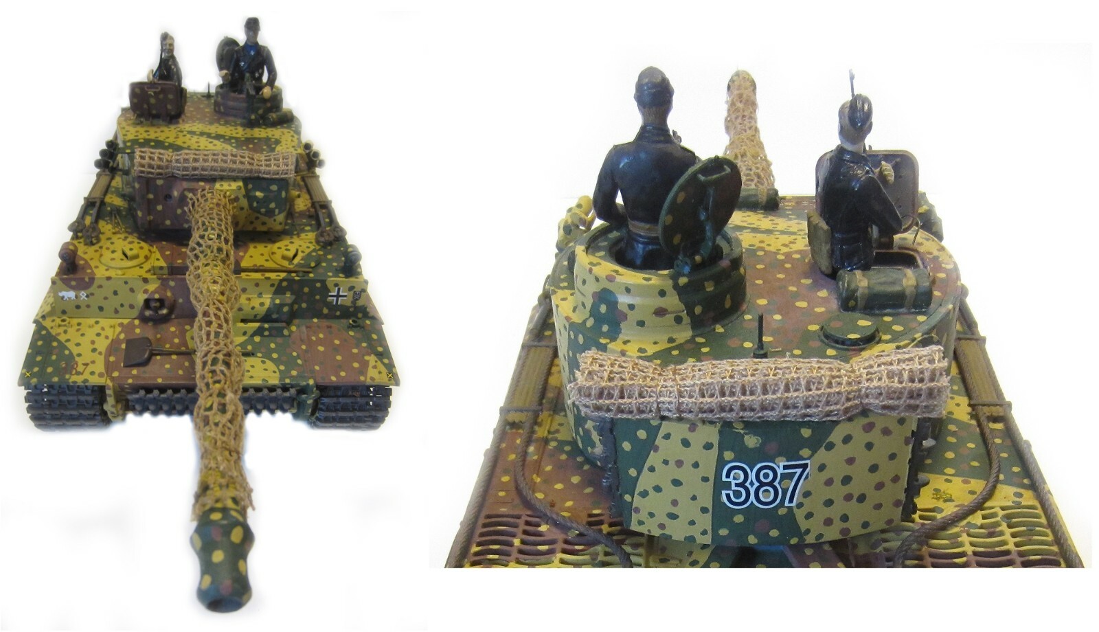 1/16 RC tank upgrade parts accessories model camouflage net 4 colors ...