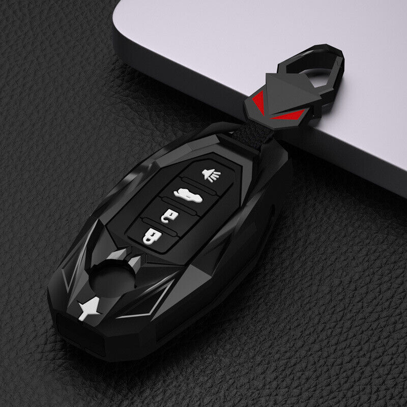 Zinc Alloy Car Smart Remote Key Fob Case Cover Holder Fit For Nissan ...