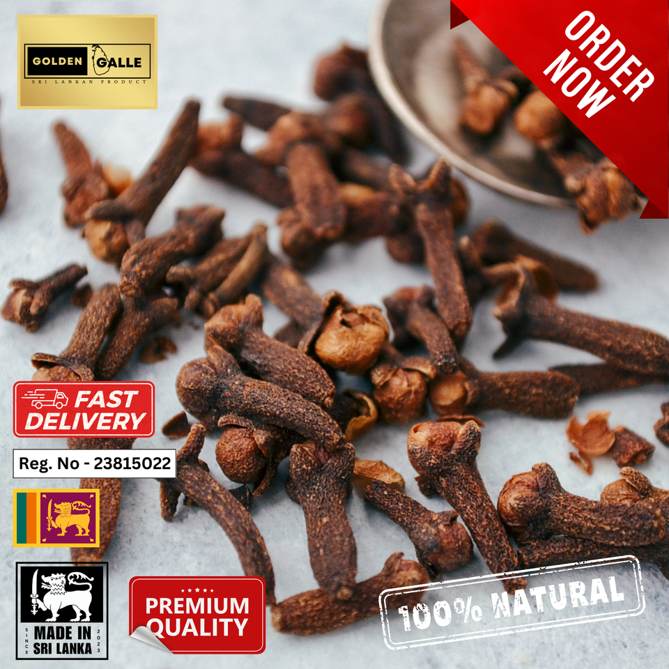100% Pure Ceylon Whole organic Clove Cloves Sun Dried Organic Herbs ...
