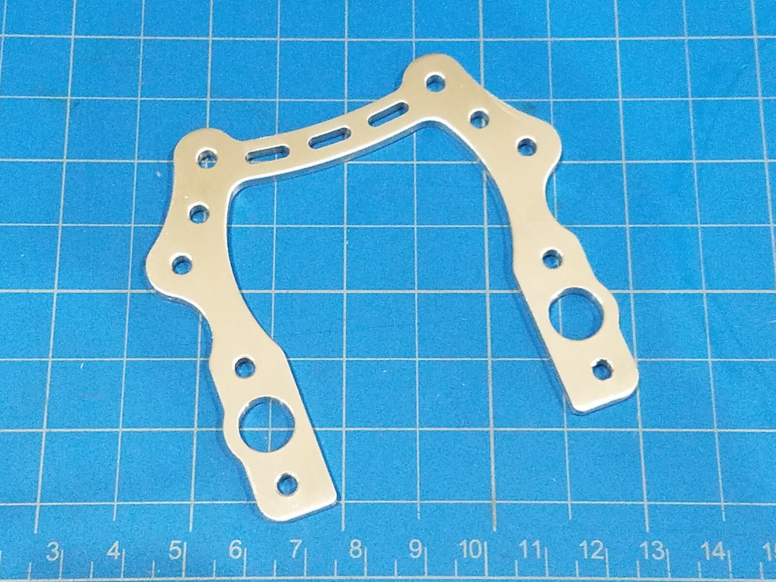 Aluminum Front Suspension Shock Mount Tamiya 1/10 R/C The Frog Subaru ...