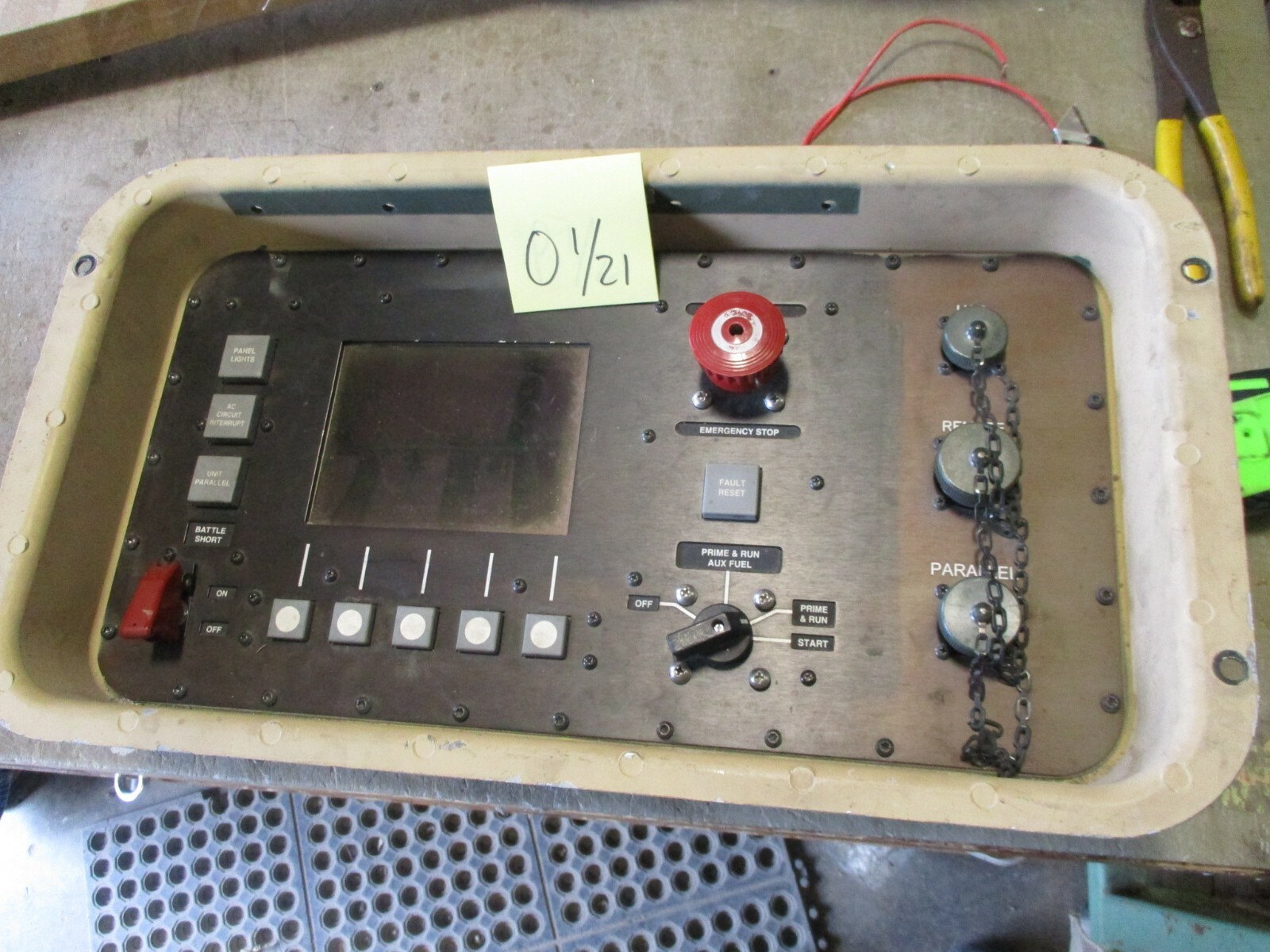 Used Generator Control Box w/Display Panel, 30554-04-20777, 44940 ...