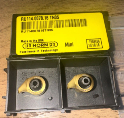 PH HORN CARBIDE INSERTS QUANTITY 2 INSERTS RU114.0078.16 TN35 | eBay