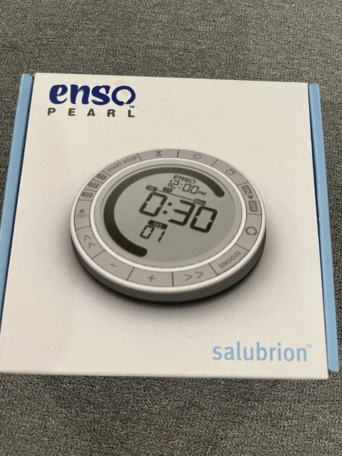 Enso Ring Pearl Salubrion Meditation Timer Clock Soothing Chimes out ...
