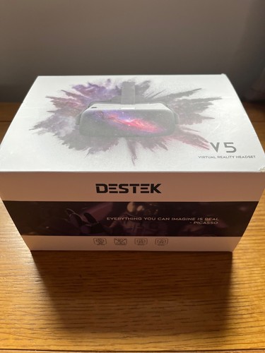 DESTEK V5 Smartphone VR Virtual Reality Headset Bluetooth 360 degree ...