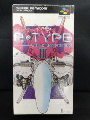 [Boxed] IREM R-TYPE III 3 Nintendo Super Famicom SFC Software from ...