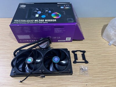 Cooler Master Master Liquid ML280 Mirror ARGB AIO CPU Liquid Cooler | eBay