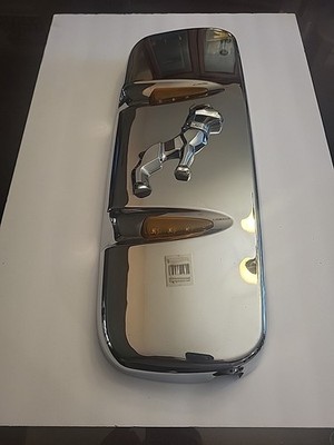 Mack Truck Mirror Cover OEM. Chrome Bulldog with Lights (Rare) Made In ...