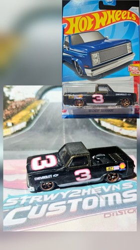 Hot Wheels 83 Silverado ***Custom Earnhart W/ Spectraflame And Real ...