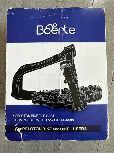 Boerte Pedals Toe Cage Adapters Delta Pedal Look For Peloton Bike | eBay