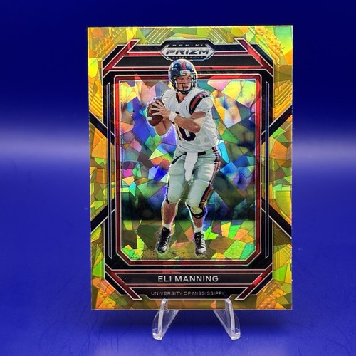 Eli Manning 2023 Panini Prizm Draft Picks Gold Ice Prizm #37 New York ...