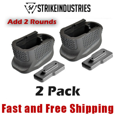 Strike Industries Magazine Base Plate Enhanced Extension for Glock 42 ...
