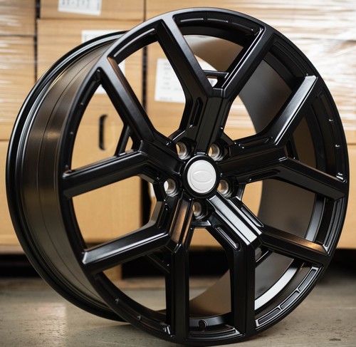 20"/Land Rover Discovery Sport/Matt Black/ LR 5 Spoke Design/9j/Alloy ...