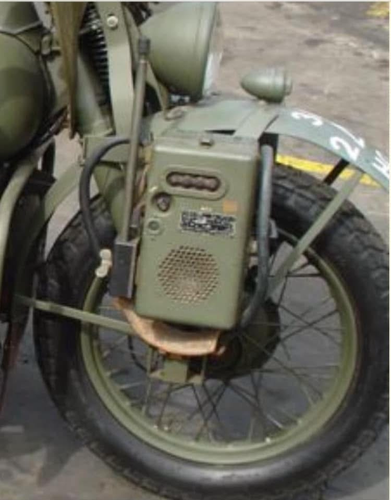 Full Working WW2 US Signal Corps BC-728 Receiver for Harley WLA and GMC ...