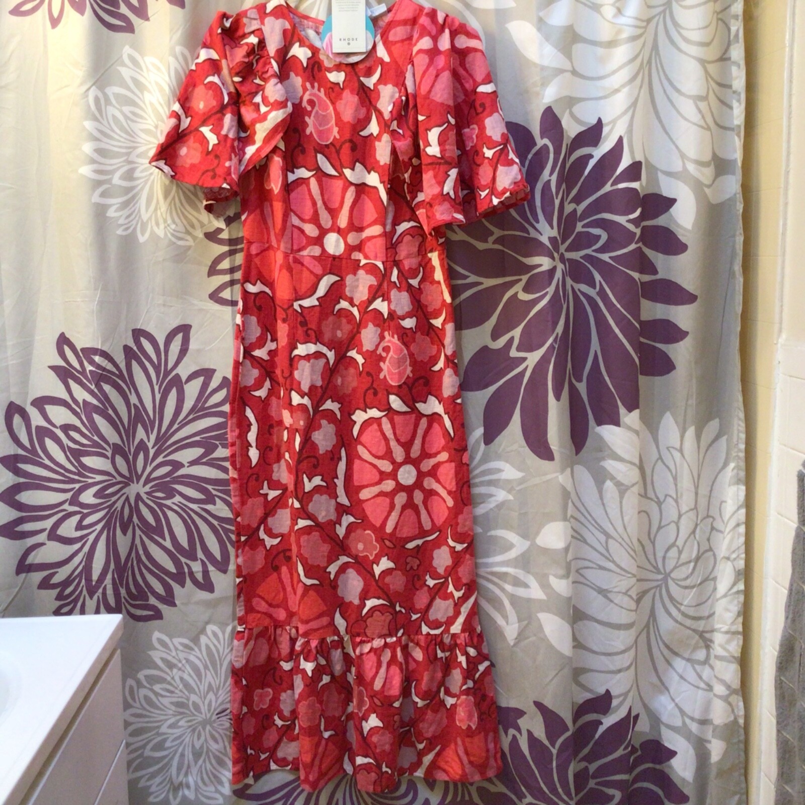 Rhode floral dress for target boho prairie style size 4 nwt women’s | eBay