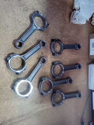 For Chevy SBC 350 5140 Steel I-Beam 5.7" Connecting Rods Press Pin | eBay