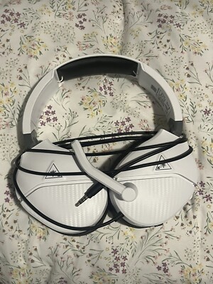 Turtle Beach Gaming Headset - White/Black (no box) 731855062201| eBay