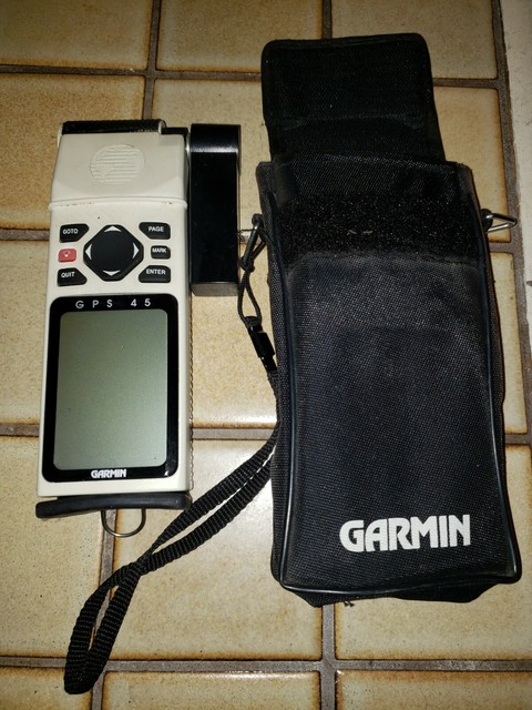 Garmin Handheld GPS 45 Marine Sailing Boating Hiking Running Hunting ...