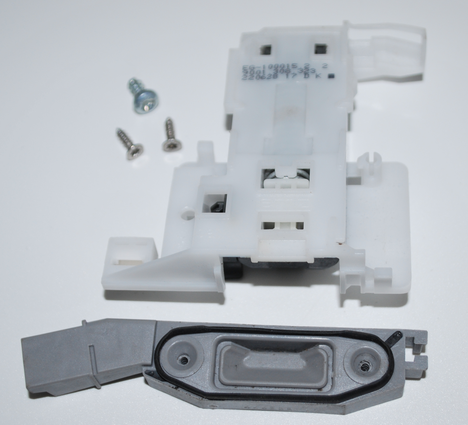 00630783 NEW Bosch Dishwasher Door Lock Set + Screws & Sensor 10008141 ...