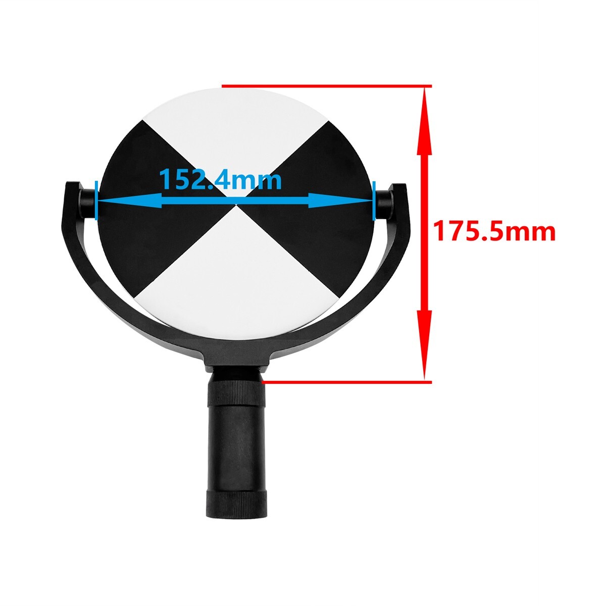 6" Scanner Target for Faro Laser tracker, 155mm Target without Magnetic ...