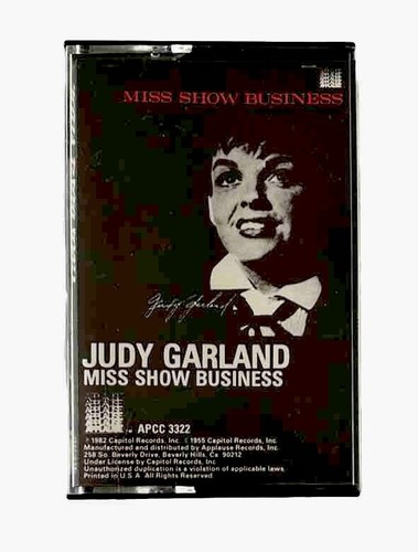 Judy Garland Miss Show Business Cassette Tape VG Pop Vocal Jazz | eBay