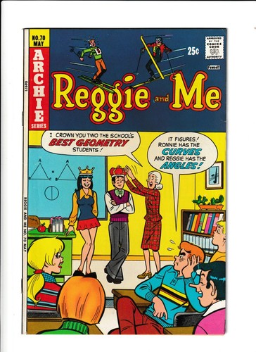 Reggie and Me No 70 May 1974 Archie Series | eBay