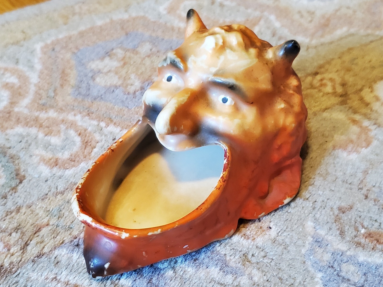vintage Royal Bayreuth ceramic devil ashtray | eBay