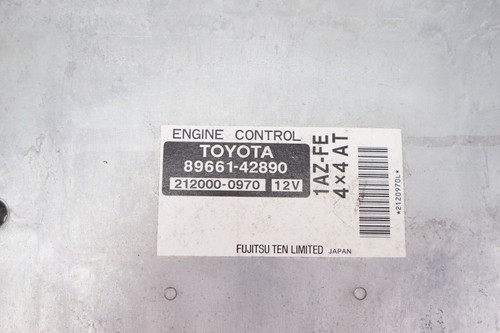 TOYOTA RAV4 ECM Engine Control Module Computer 2.0L 4x4 A/T 1AZ-FE OEM ...