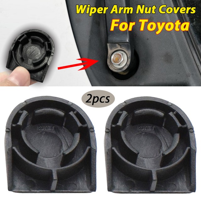 2x Windshield Wiper Arm Nut Cover Cap Bolt for Toyota Celica Camry ...