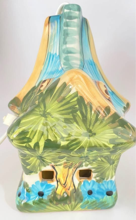 Derek Fowler Limited Studio Mouse House Lamp Made in England ~Works 7”T ...