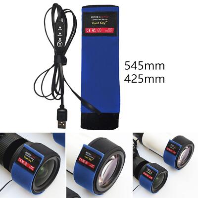 Lens Heater for Telescope Camera Astrophotography USB Lens Defogging ...