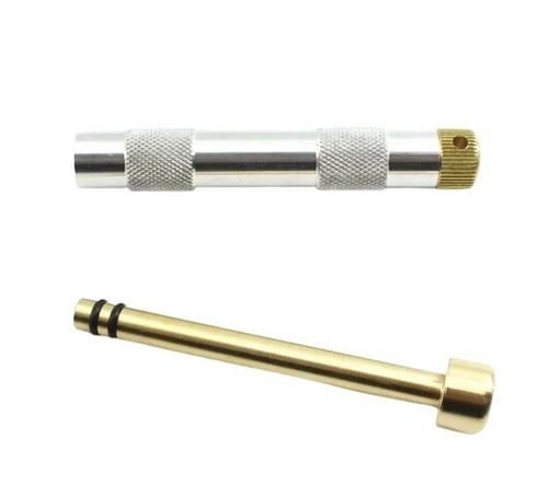 Outdoor Bushcraft Metal Fire Piston Emergency Fire Starter | eBay