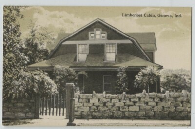 1910 era Limberlost Cabin, Geneva Indiana Postcard | eBay